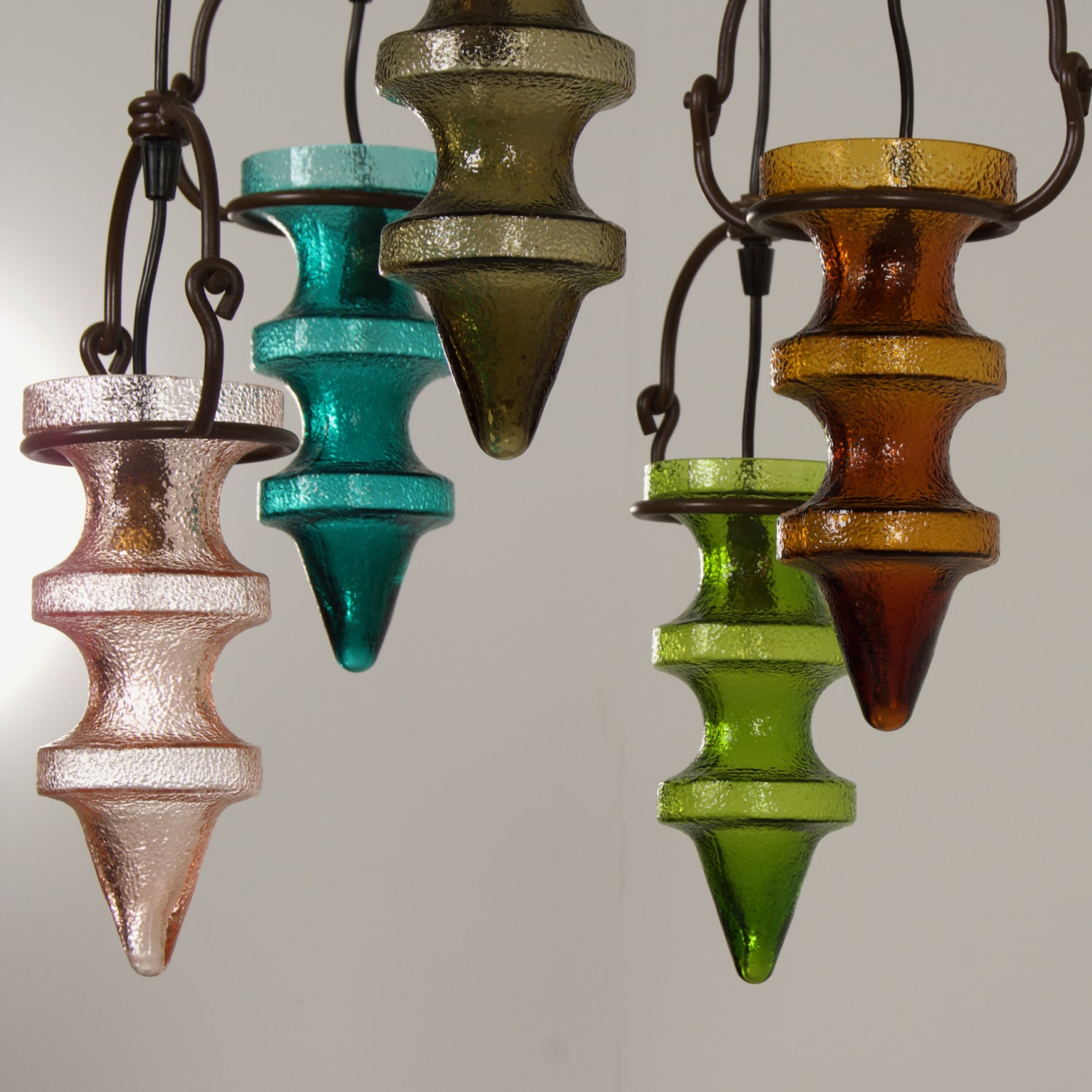 Stalactite Pendant Lamp by Nanny Still for Massive & Val Saint Lambert ...
