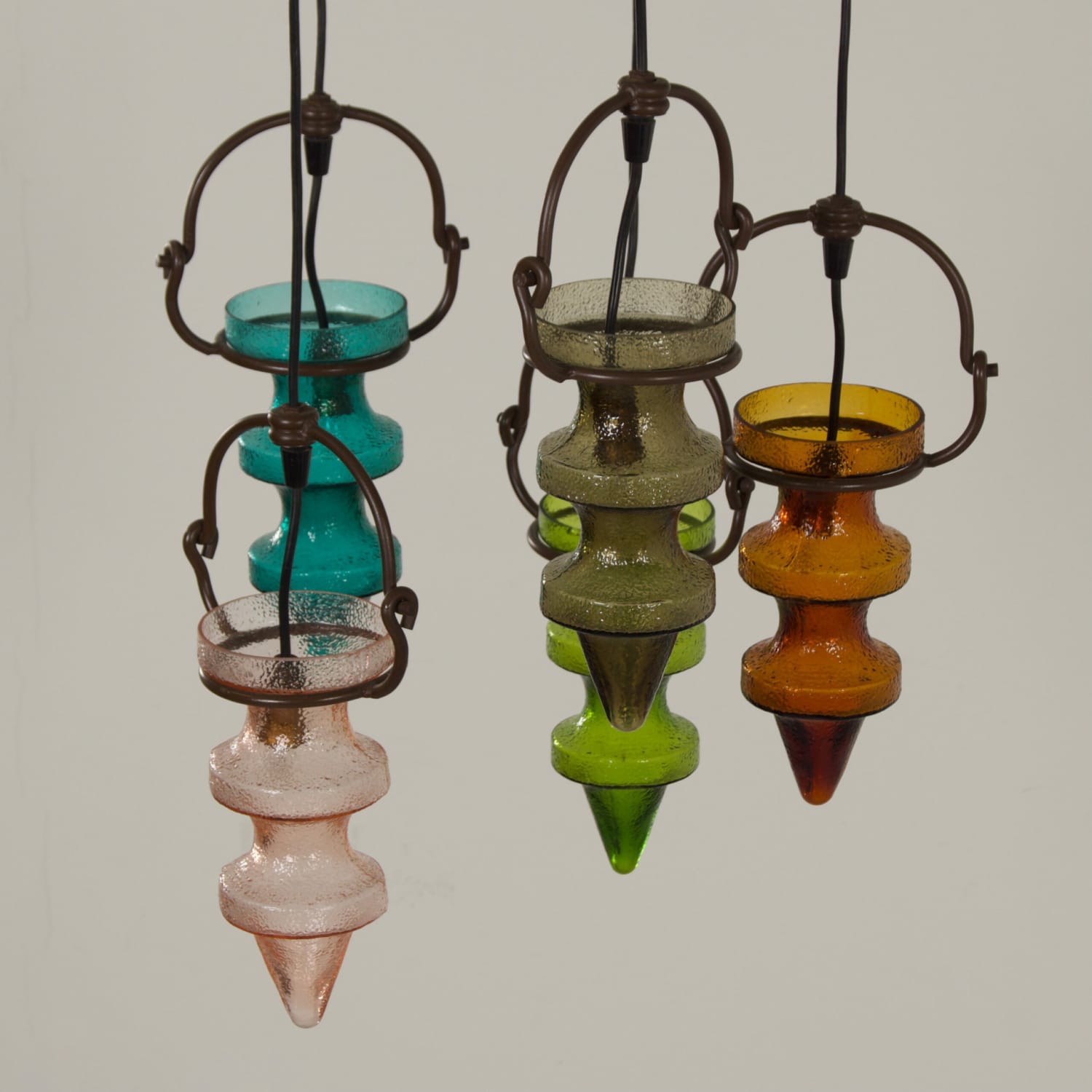 Stalactite Pendant Lamp by Nanny Still for Massive & Val Saint Lambert ...